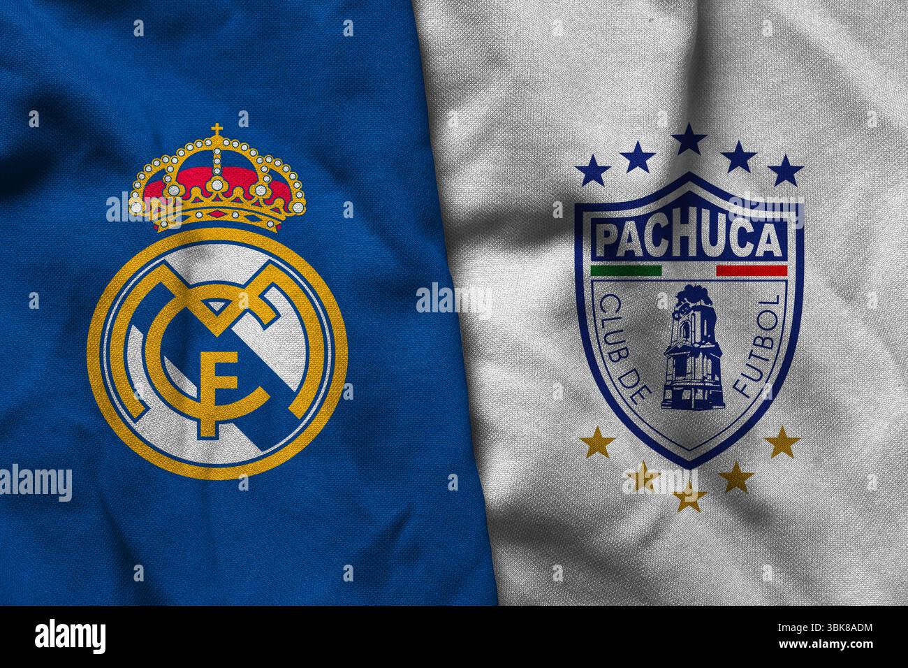 Pringsewu, Lampung; June 19, 2025; The texture of the Real Madrid ...