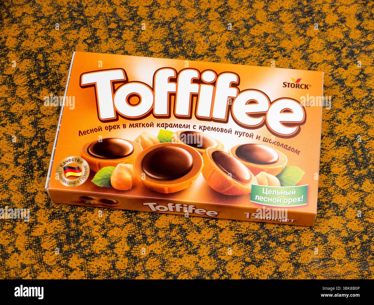 Box of storck white chocolate toffifee hi-res stock photography and ...