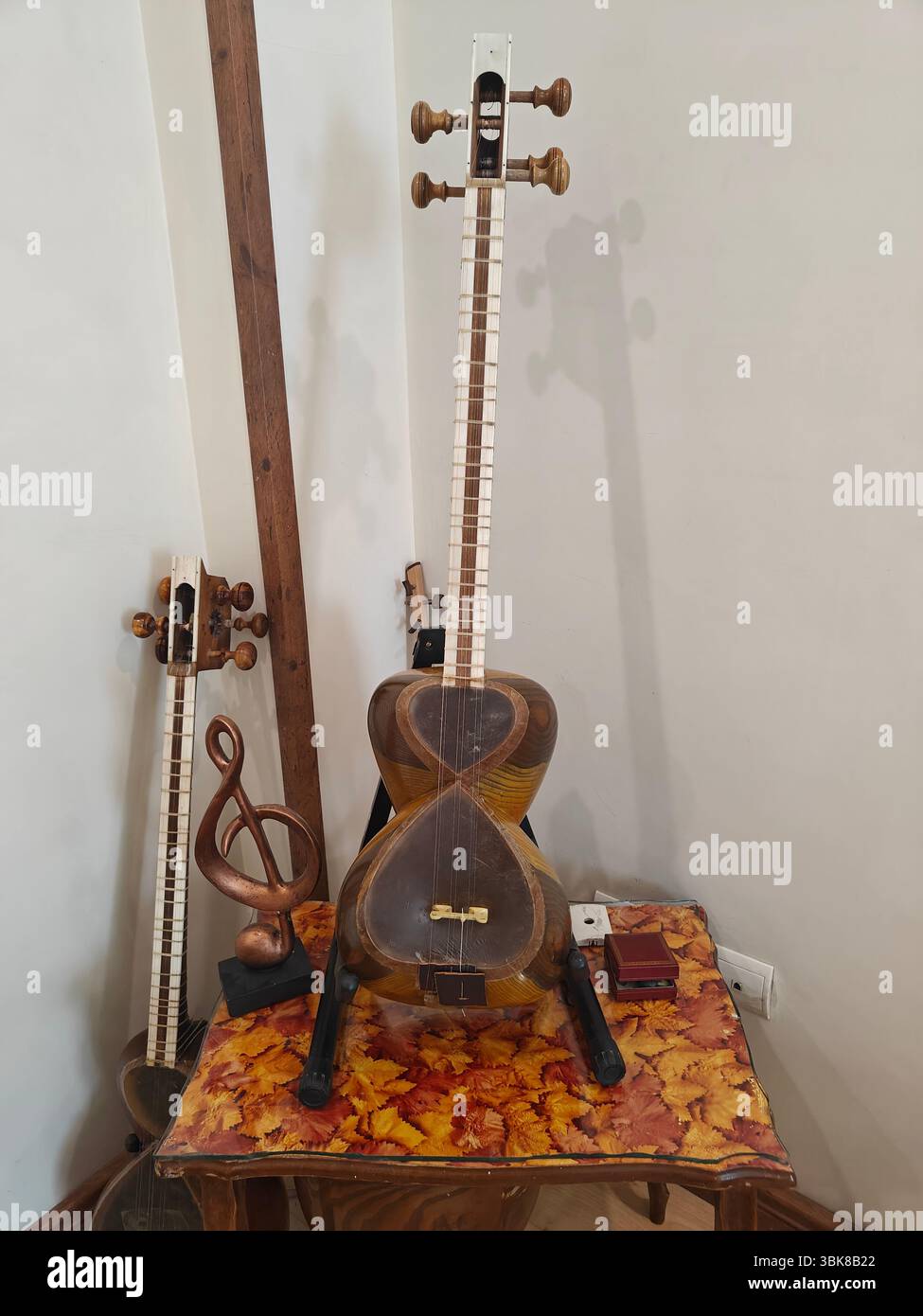 Eastern Traditional musical instrument tar. Tar is being used in ...