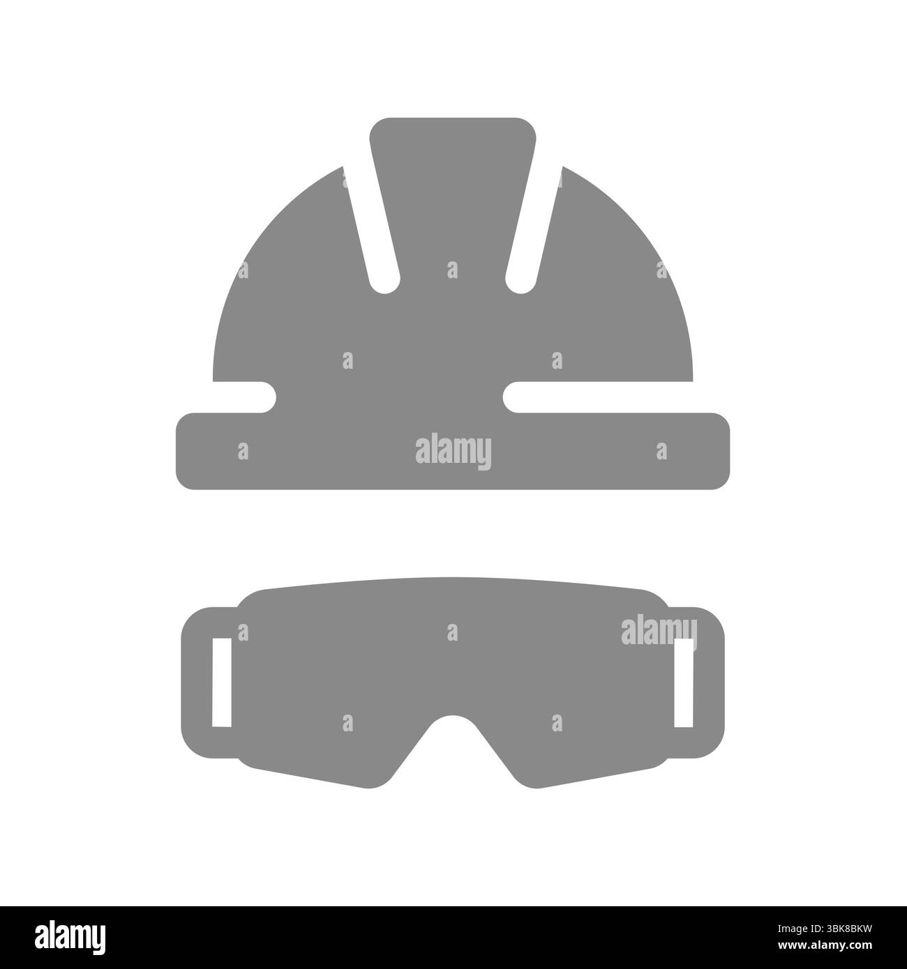 Mandatory safety goggles Black and White Stock Photos & Images - Alamy