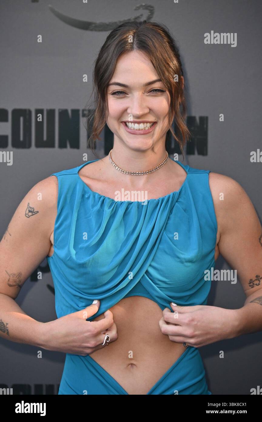 Ca. 18th June, 2025. Violett Beane at arrivals for COUNTDOWN Premiere ...