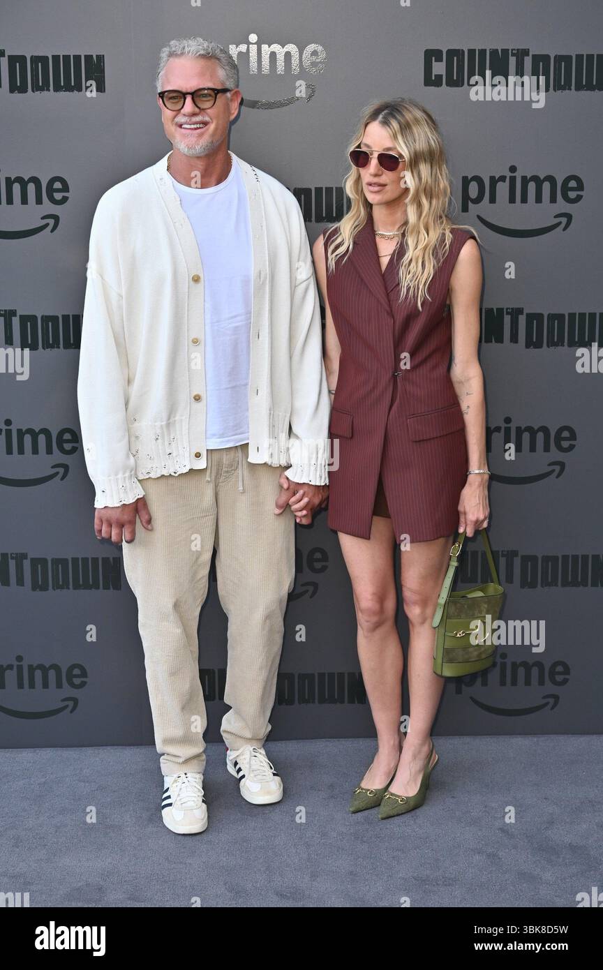 Ca. 18th June, 2025. Eric Dane, Janell Shirtcliff at arrivals for ...