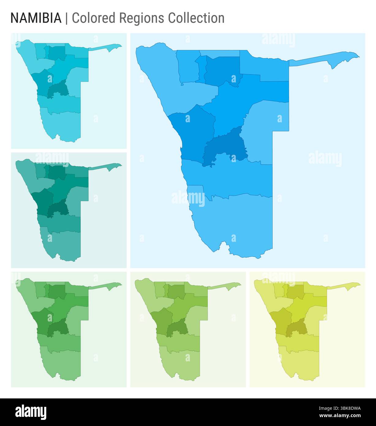 Namibia landscape nature Cut Out Stock Images & Pictures - Alamy