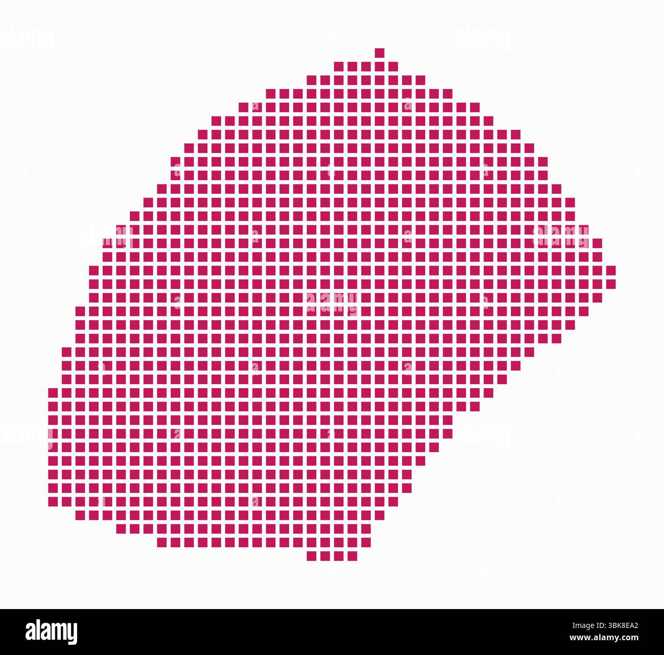 Monaco dotted map. Digital style map of the country on white background ...