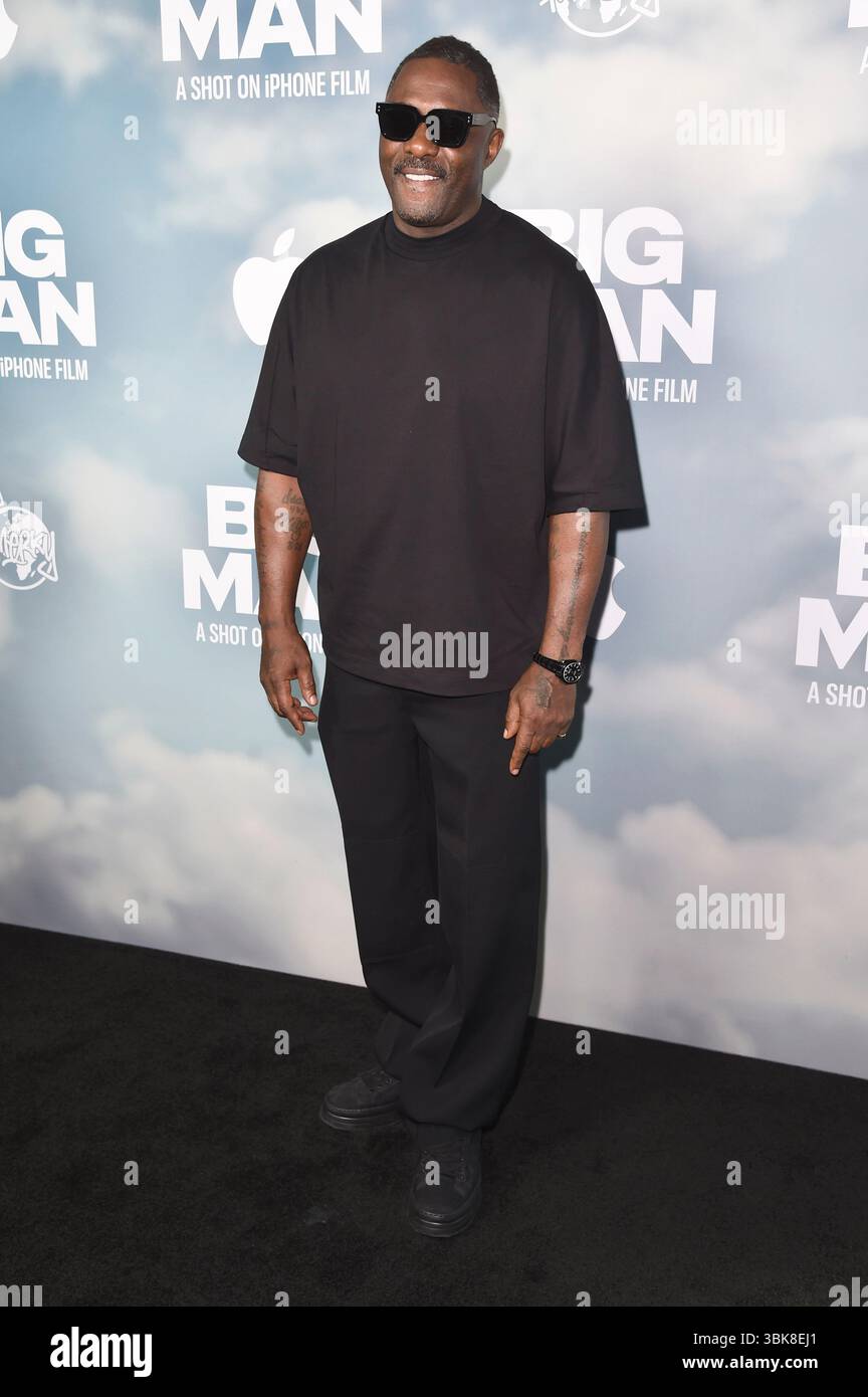Idris Elba bei der Premiere des Apple iPhone 16 Pro Kurzfilms 'Big Man ...