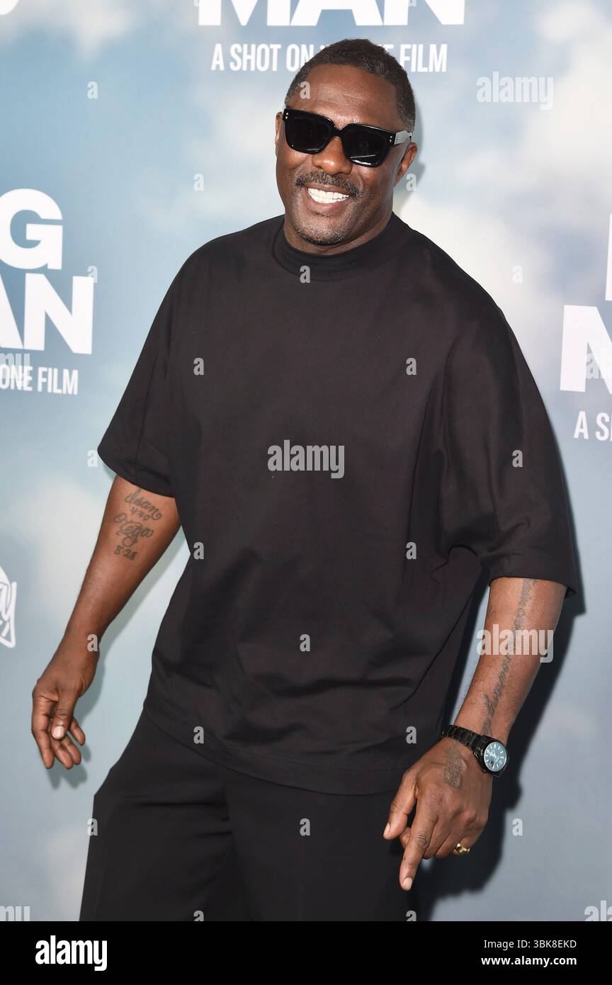 Idris Elba bei der Premiere des Apple iPhone 16 Pro Kurzfilms 'Big Man ...