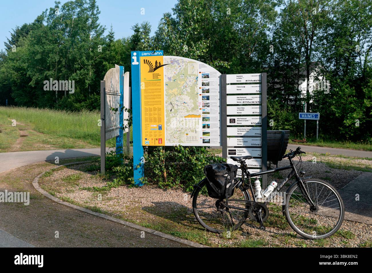 Waimes / Weismes / Waime Belgium June 2025 Information point on the ...