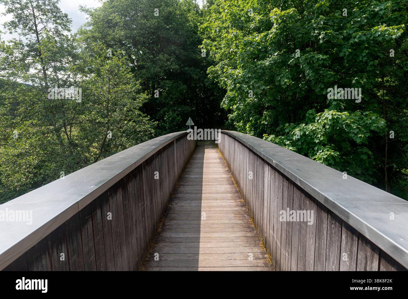 Vennbahn Belgium / Hemmeres Germany June 2025 Bridge on the Vennbahn ...