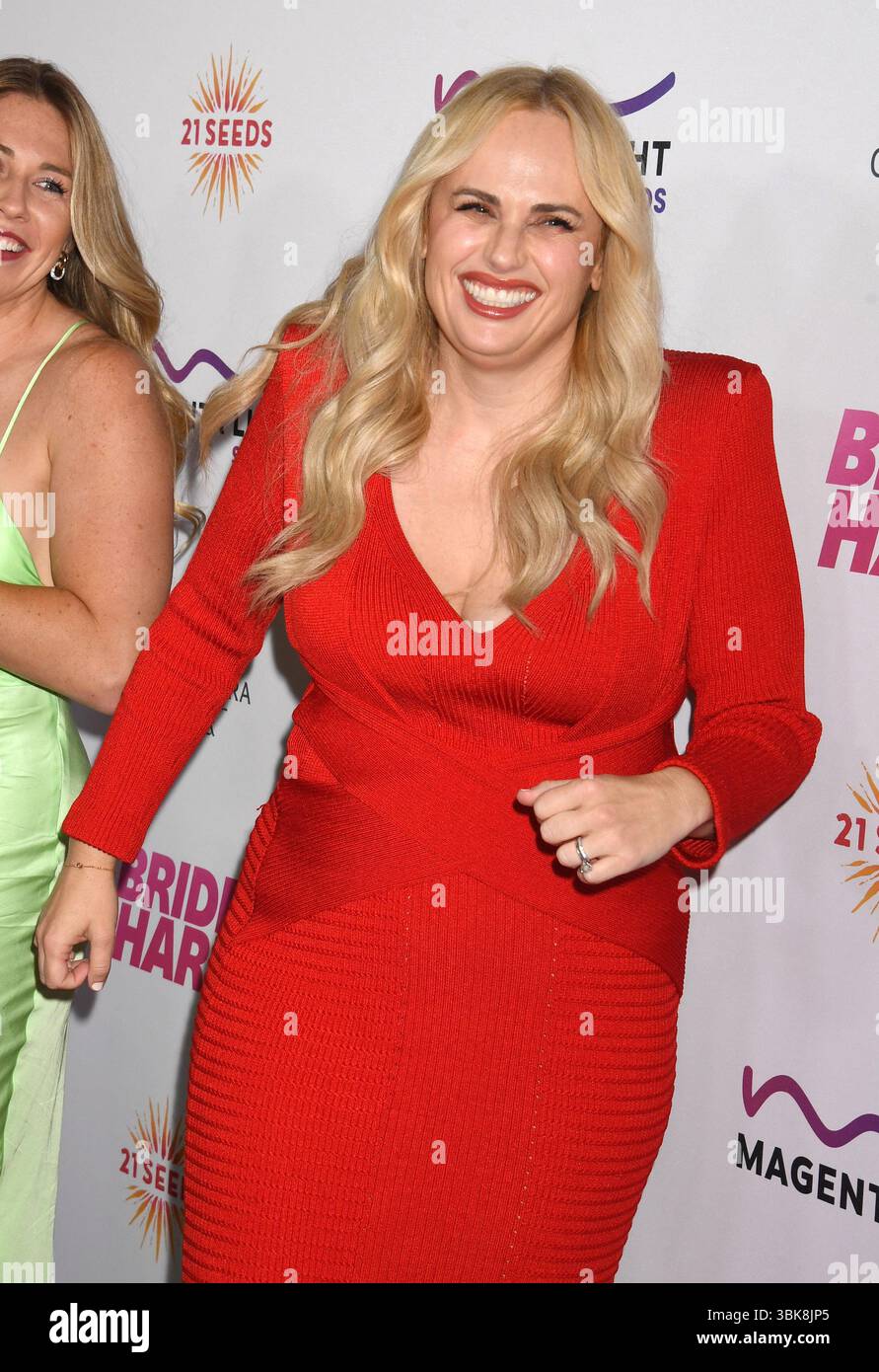 LOS ANGELES, CA- JUNE 18: Rebel Wilson at the Los Angeles premiere of ...