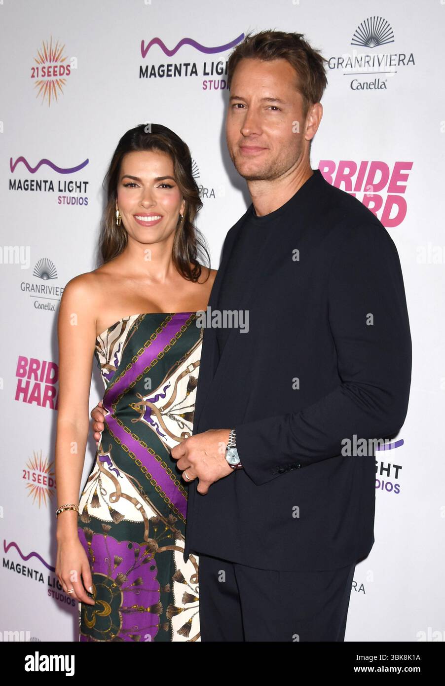 Los Angeles, Ca. 18th June, 2025. Sofia Pernas and Justin Hartley at ...