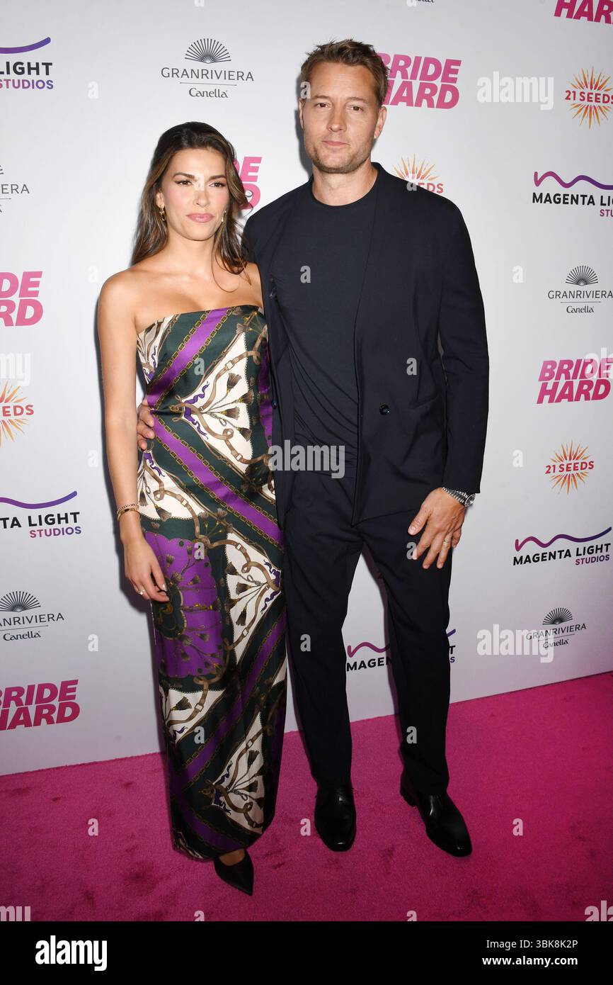 Los Angeles, Ca. 18th June, 2025. Sofia Pernas and Justin Hartley at ...