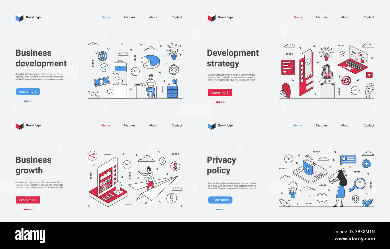 Policy branding Stock Vector Images - Alamy