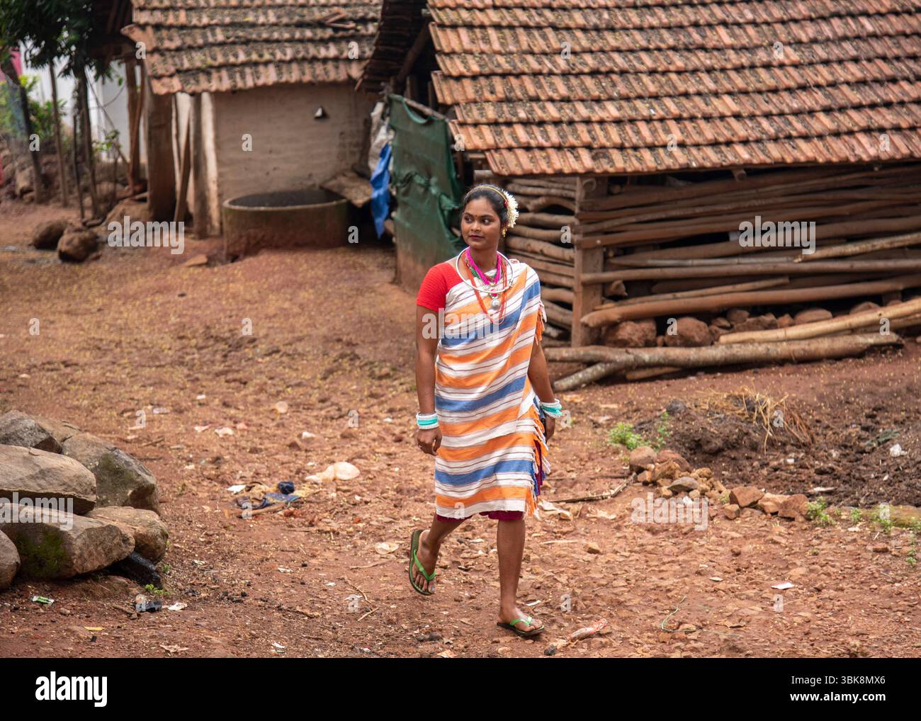 June 18, 2025, Kotpad, Odisha, India: Kotpad town in Koraput district ...