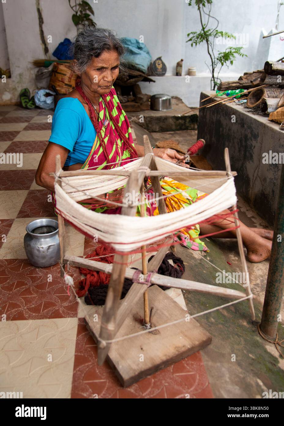 June 18, 2025, Kotpad, Odisha, India: Kotpad town in Koraput district ...