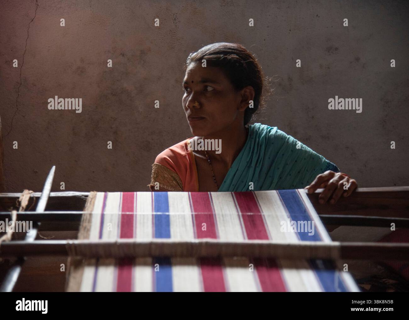 June 18, 2025, Kotpad, Odisha, India: Kotpad town in Koraput district ...