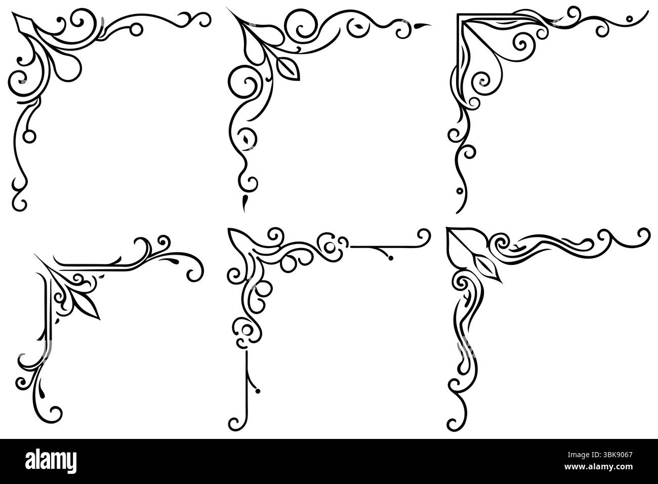 Corner design hi-res stock photography and images - Alamy