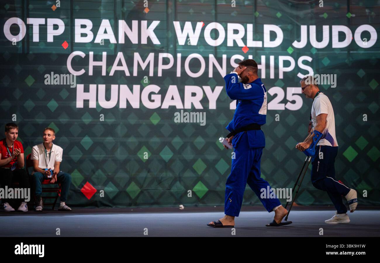 World Judo Championships, quarter-finals of the men's over 100 kg ...