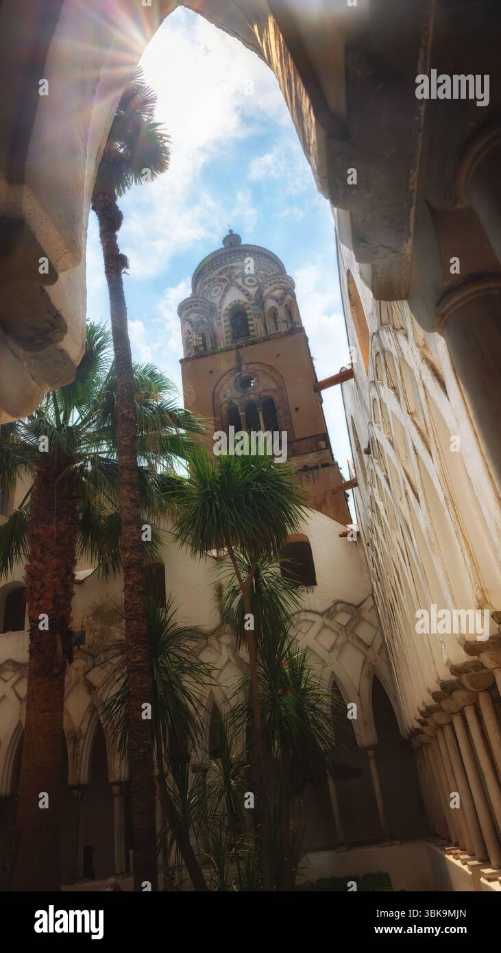 Ancient old monastery with blue sky angle shot Stock Photo - Alamy