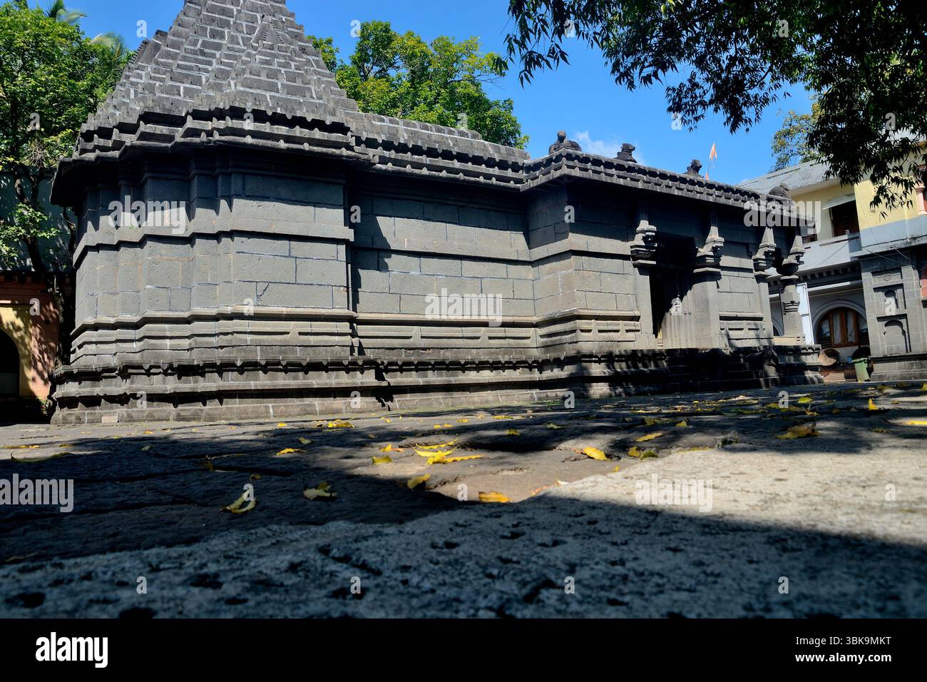Carved Stone Temple at Siddhagiri Gramjivan Museum (Kaneri Math), it is ...