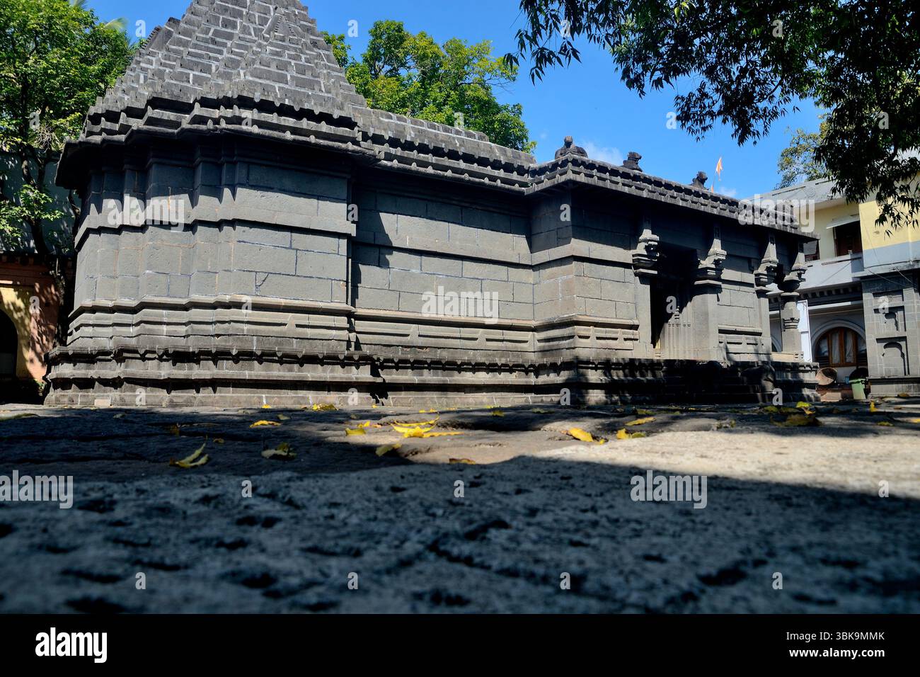 Carved Stone Temple at Siddhagiri Gramjivan Museum (Kaneri Math), it is ...