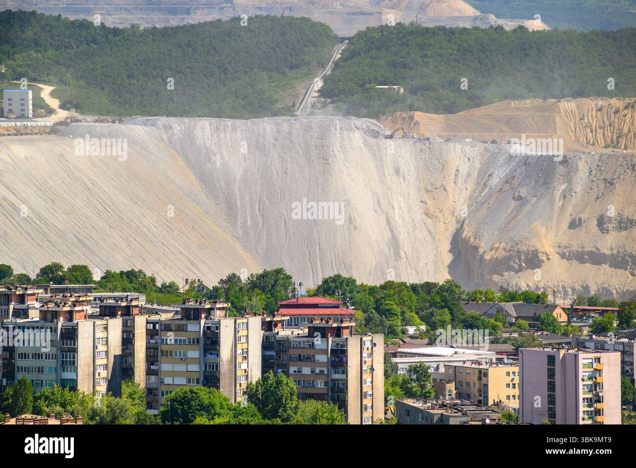 Copper mine and smelting complex of Zijin Bor Copper, one of the ...