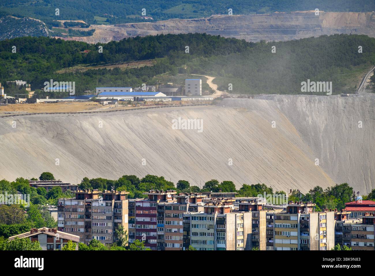 Copper mine and smelting complex of Zijin Bor Copper, one of the ...