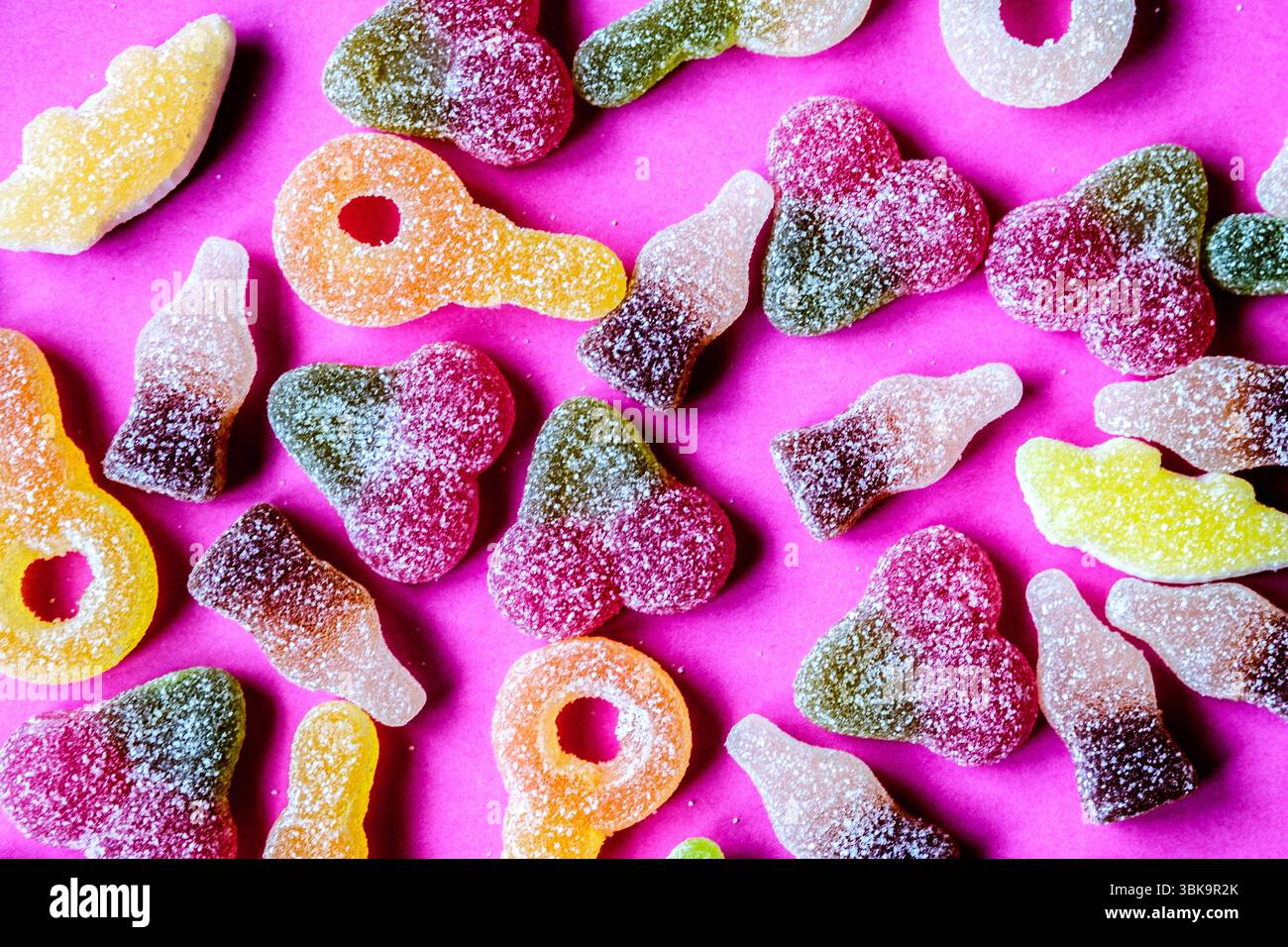 London UK, June 19 2025, Sugar Coated Tangy Flavoured Popular ...
