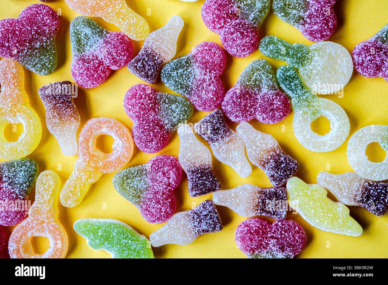 London UK, June 19 2025, Sugar Coated Tangy Flavoured Popular ...