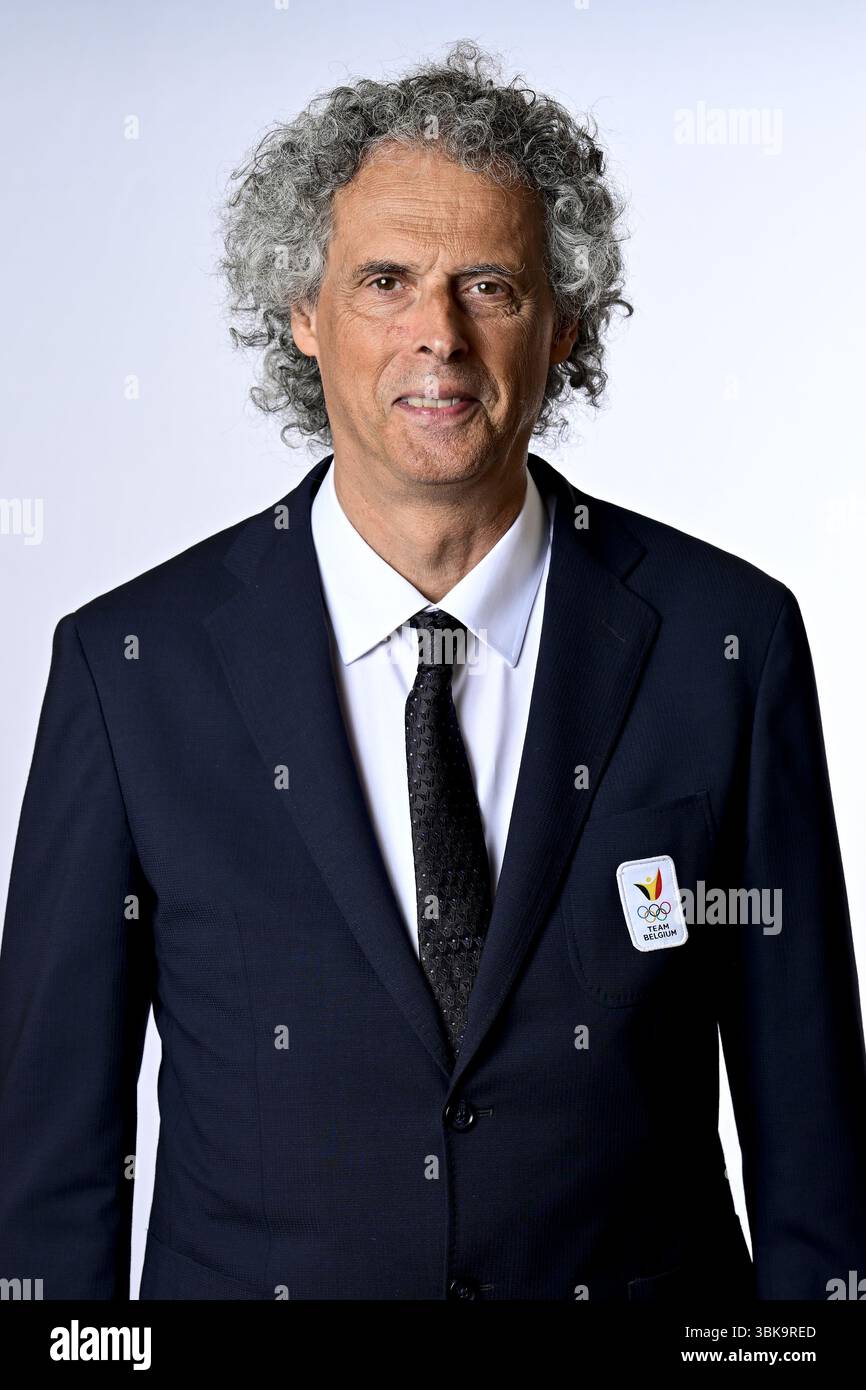 Patrick Van Campenhout pictured during a press conference for the ...