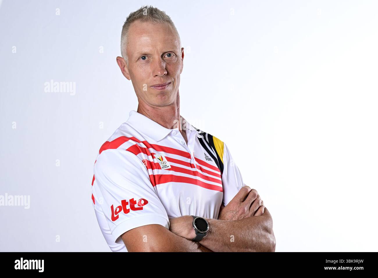 Luc Mertens pictured during a press conference for the presentation of ...