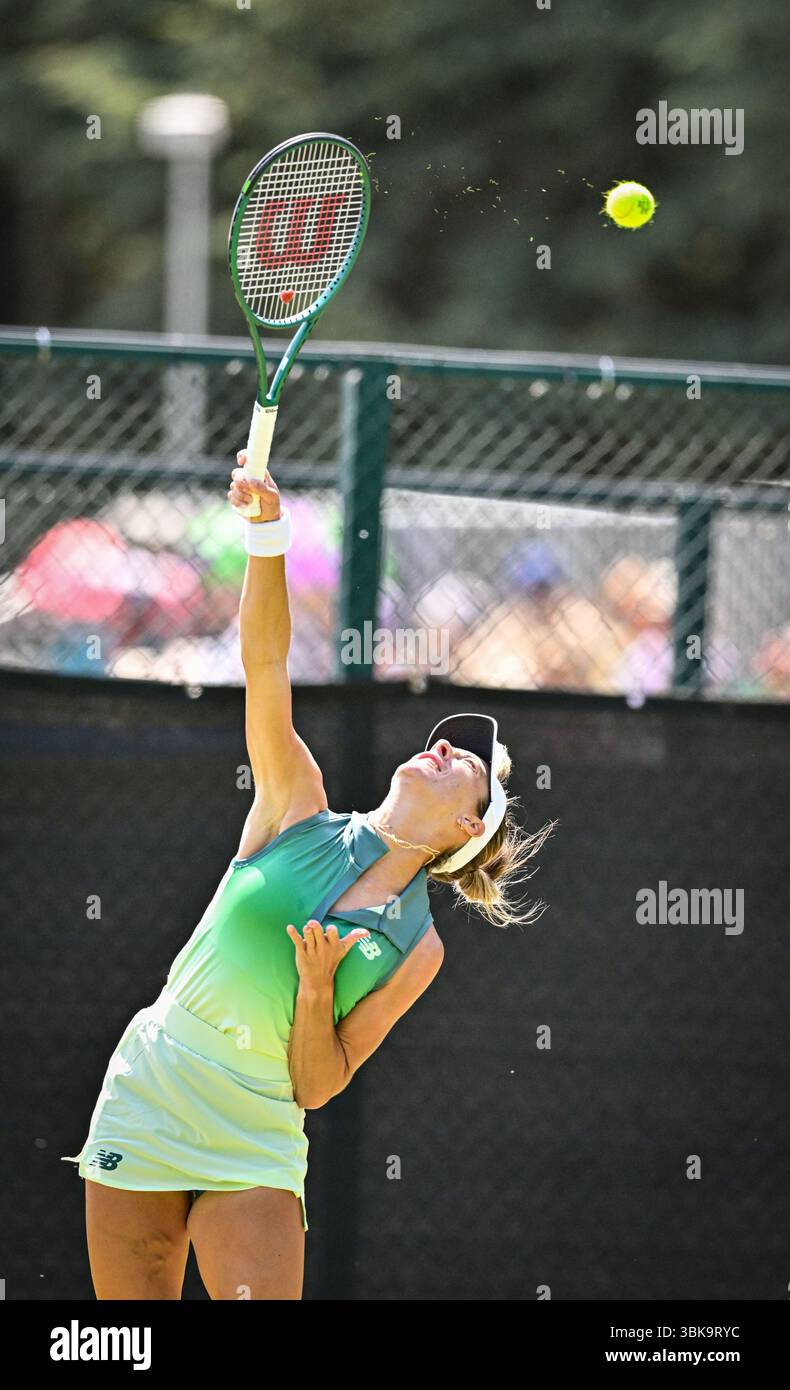 19th June 2025; Lexus Nottingham Tennis Centre, Nottingham, England ...