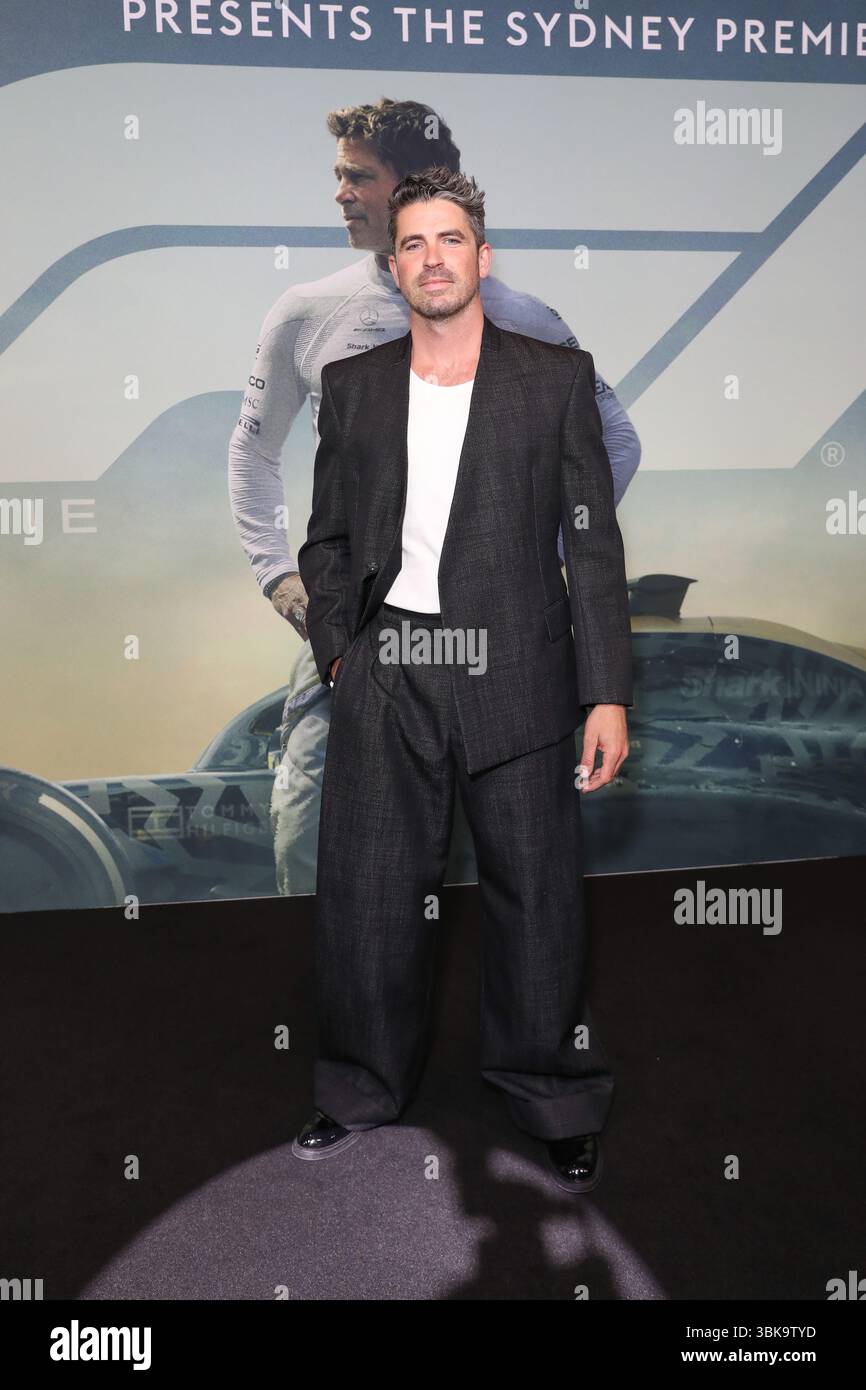 June 19, 2025: SCOTT TWEEDIE attends the Sydney Premiere of 'F1 The ...