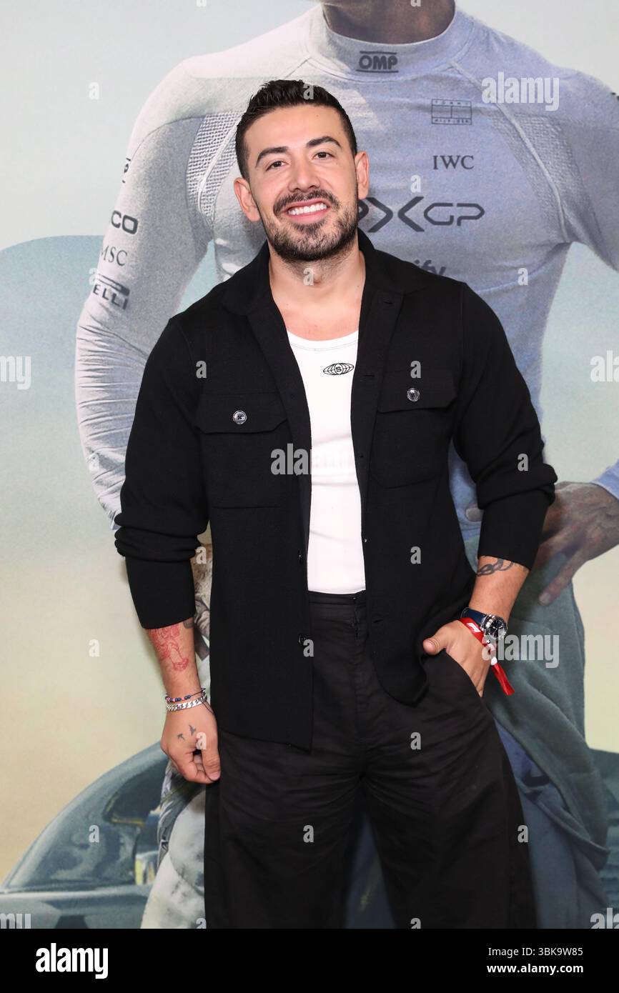 June 19, 2025: JONO CASTANO attends the Sydney Premiere of 'F1 The ...