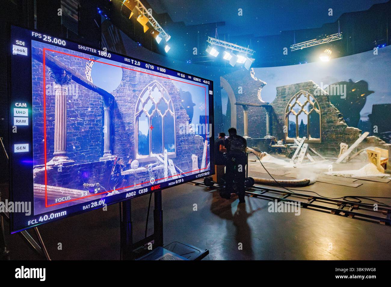 Preview image showing the advanced virtual production facility at ...