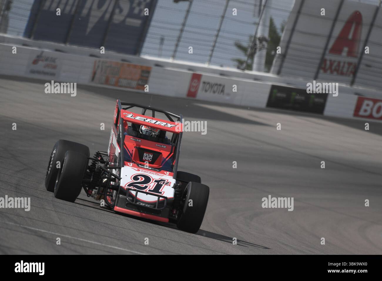 MADISON, IL - JUNE 14: CJ Leary (21) Team AZ Racing/Petty/Rossi Racing ...