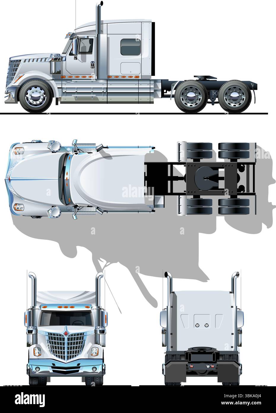 Left and rear view Stock Vector Images - Alamy