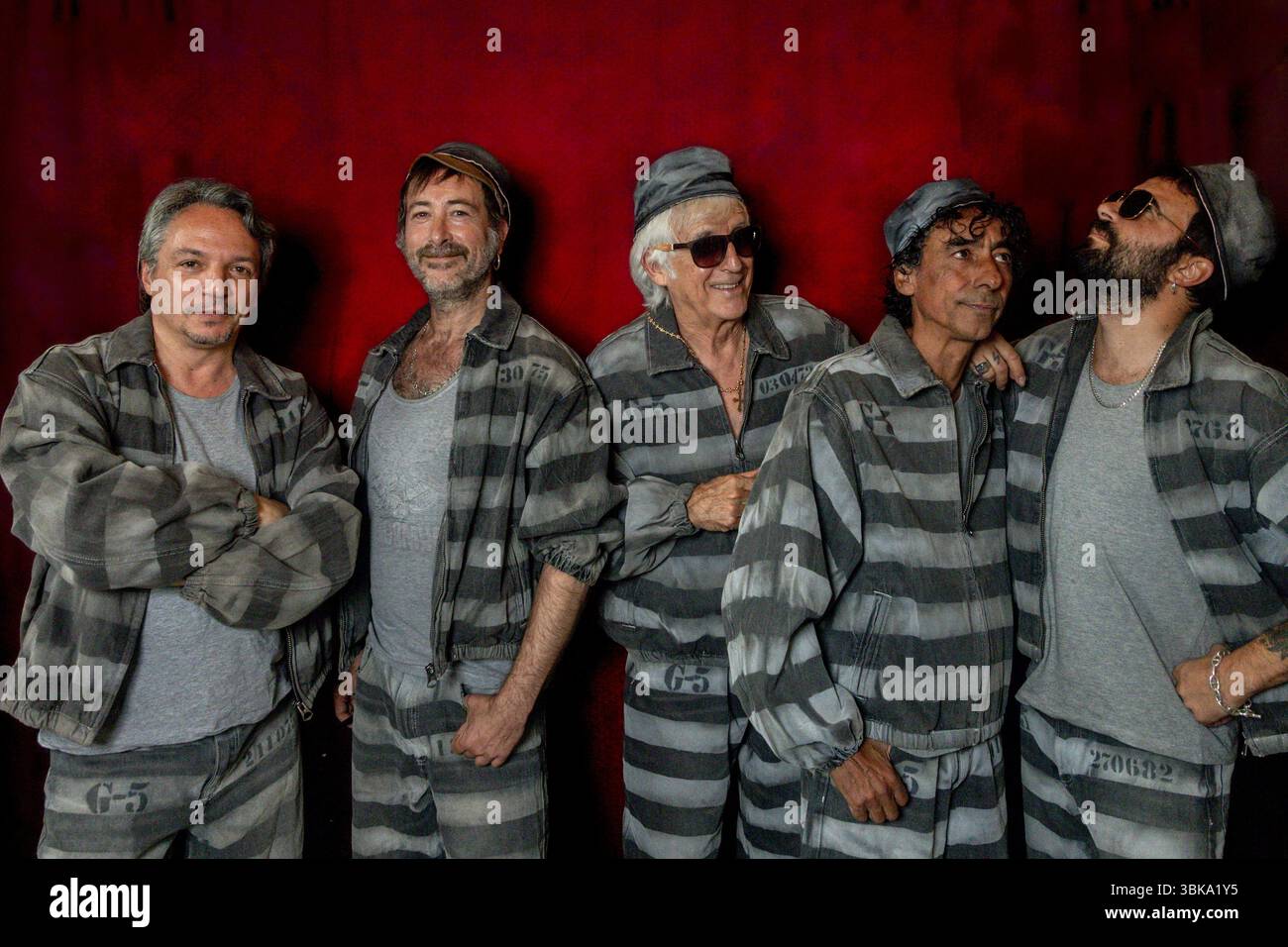 The members of G5, Diego Pozo 'El Ratón', Muchachito Bombo Infierno ...