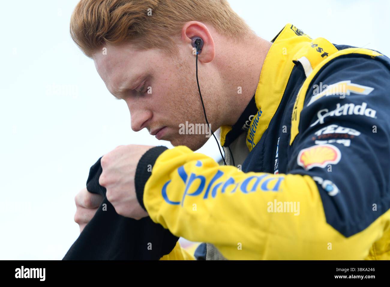 MADISON, IL - JUNE 14: Christian Rasmussen (#21 Ed Carpenter Racing ...