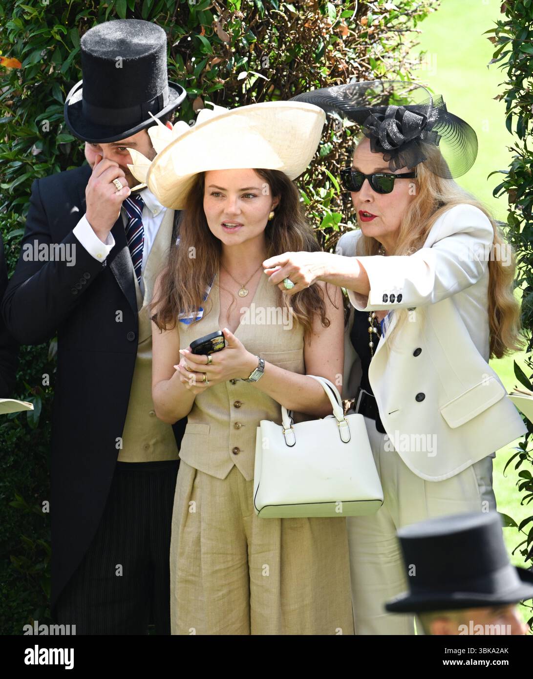 London, UK. June 19th, 2025. Gabriel Jagger, Anouk Jagger and Jerry ...