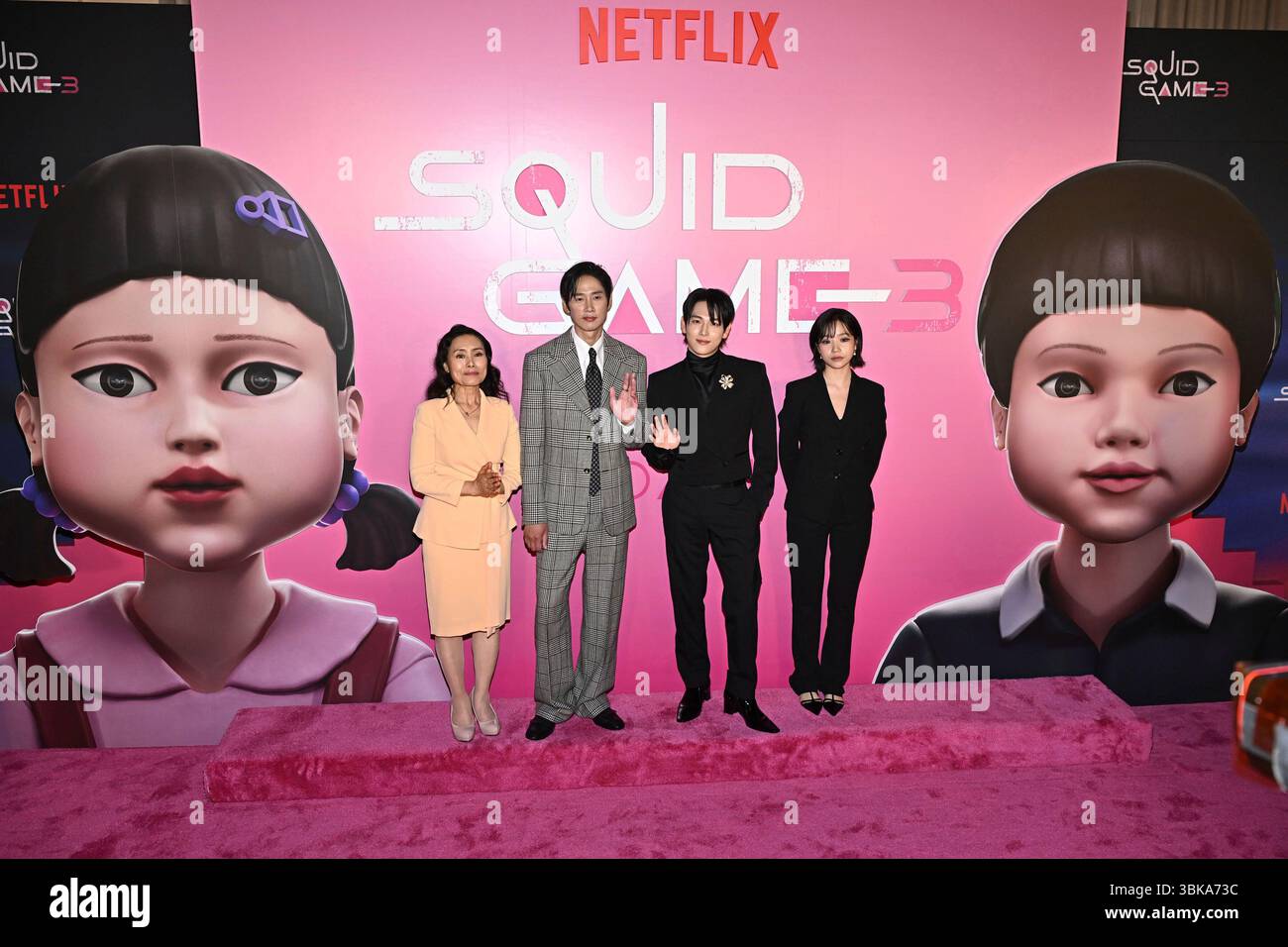 Photo by: zz/NDZ/STAR MAX/IPx 2025 6/18/25 Kang Ae-sim, Park Sung-hoon, Yim Si-wan and Jo Yu-ri ...