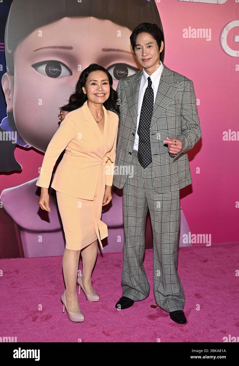 Photo by: zz/NDZ/STAR MAX/IPx 2025 6/18/25 Kang Ae-sim and Park Sung-hoon at the Netflix Season ...