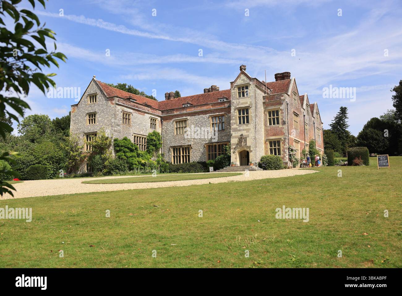 Chawton House, in Hampshire, referred to by the novelist Jane Austen as ...