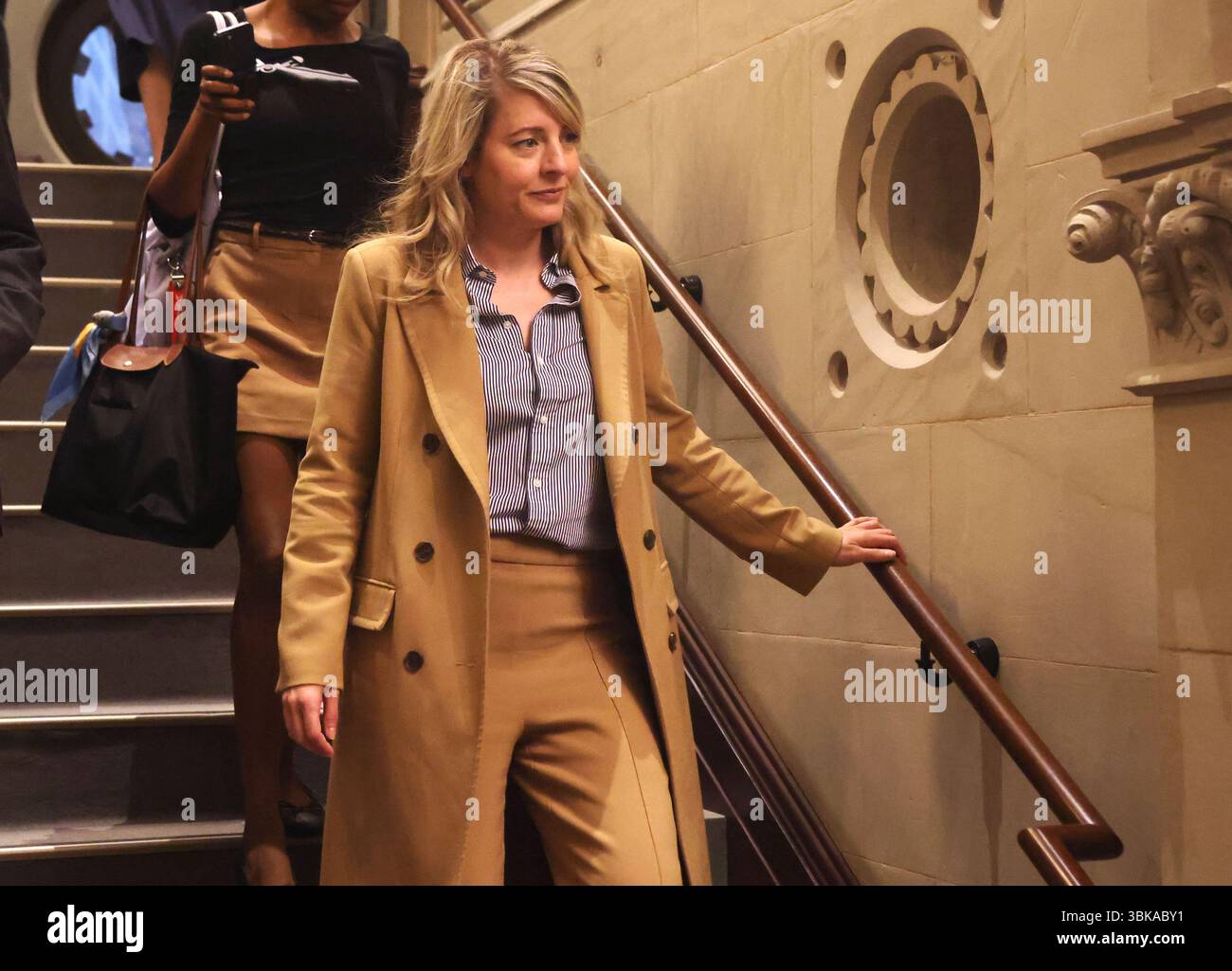 Ottawa, Canada. 19th June, 2025. Minister of Industry Melanie Joly ...
