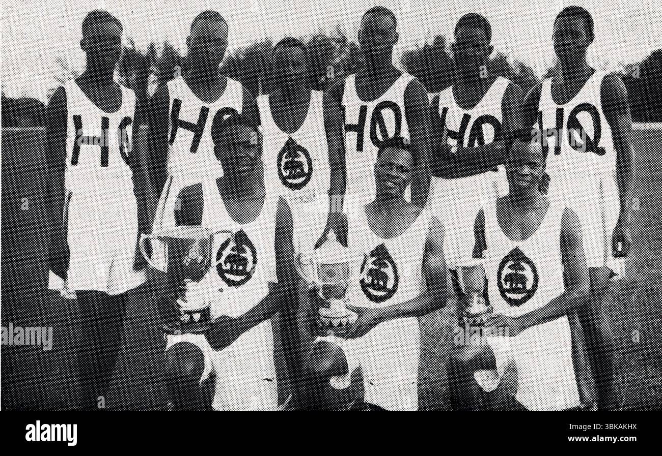 The Headquarters Athletic Team. Winners of the Colony Regional Sports ...