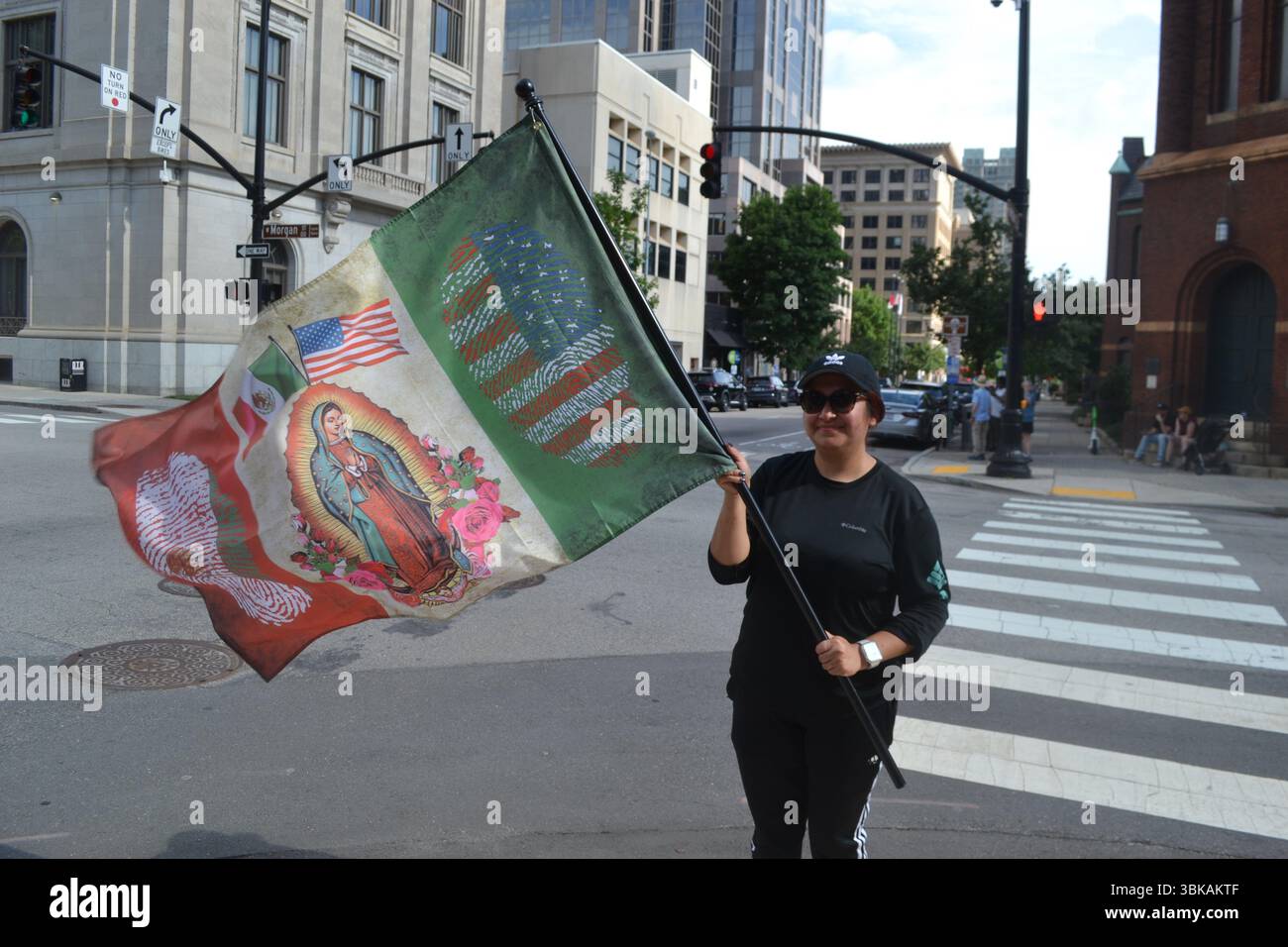 There were many signs and symbols on display at the Raleigh, NC, NO ...