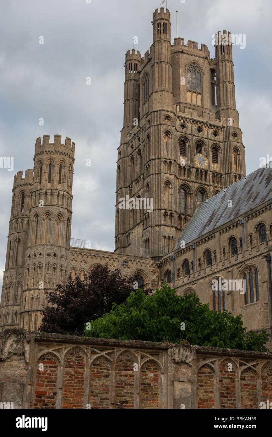 Ely Cathedral, also known as the Cathedral Church of the Holy and ...