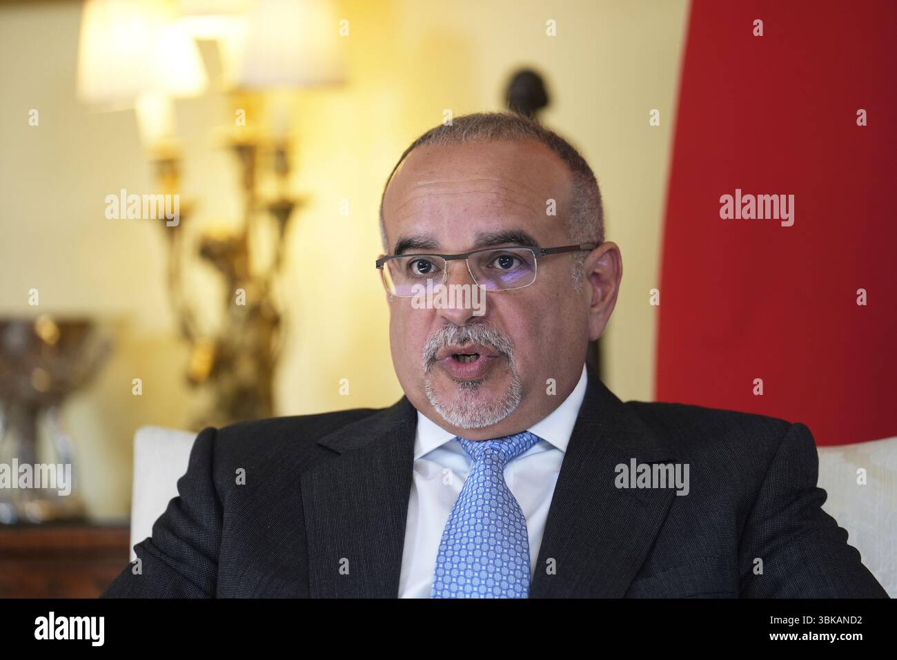 Crown Prince of Bahrain, Prince Salman bin Hamad Al Khalifa, speaks ...