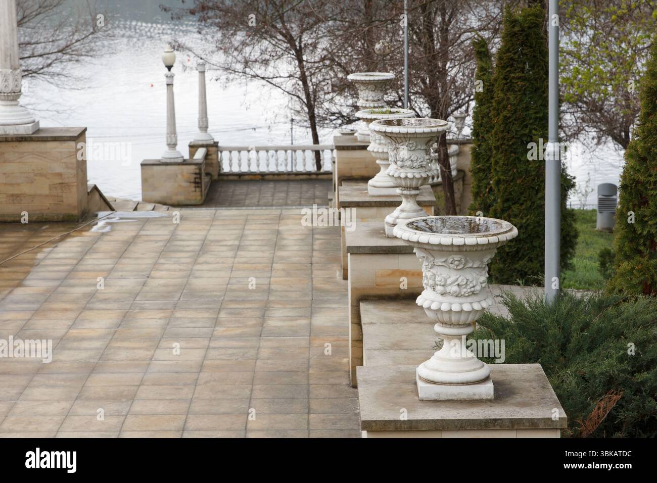 Stone terrace hi-res stock photography and images - Alamy