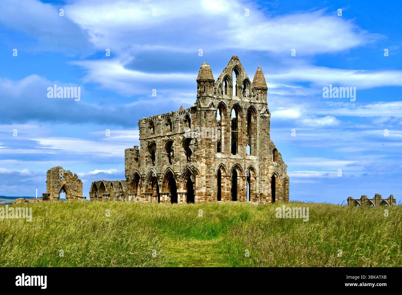 Ruins of Whitby Abbey Stock Photo - Alamy