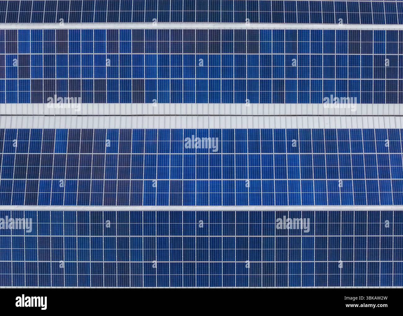 Solar panels installed on a roof, contributing to renewable energy ...